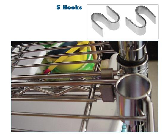 Wire Shelving S-Hooks